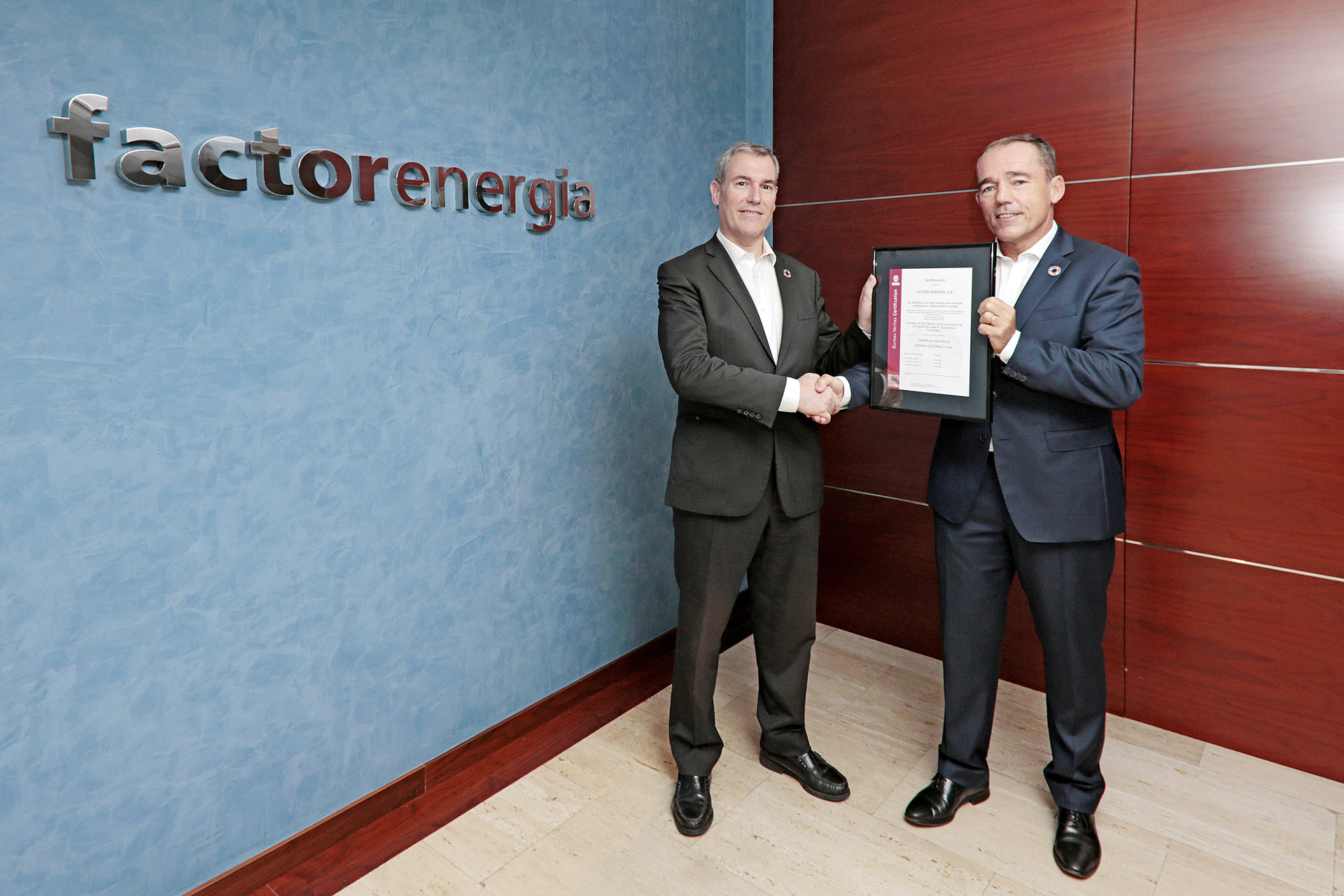 Factorenergia, primera energética española en lograr la certificación ...